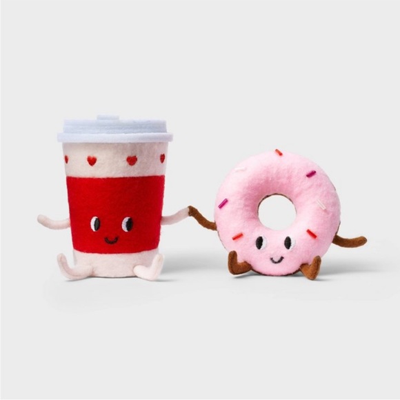 Target | Holiday | Nwt Target Spritz Coffee Donut Valentine Figurine ...